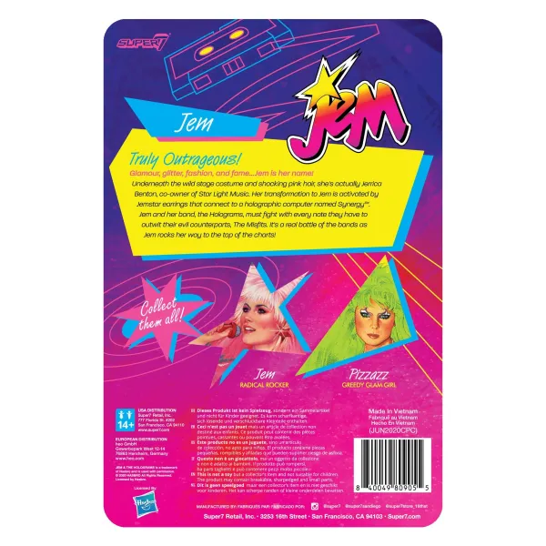 Super7 Jem And The Holograms^Jem And The Holograms Reaction Figure ...